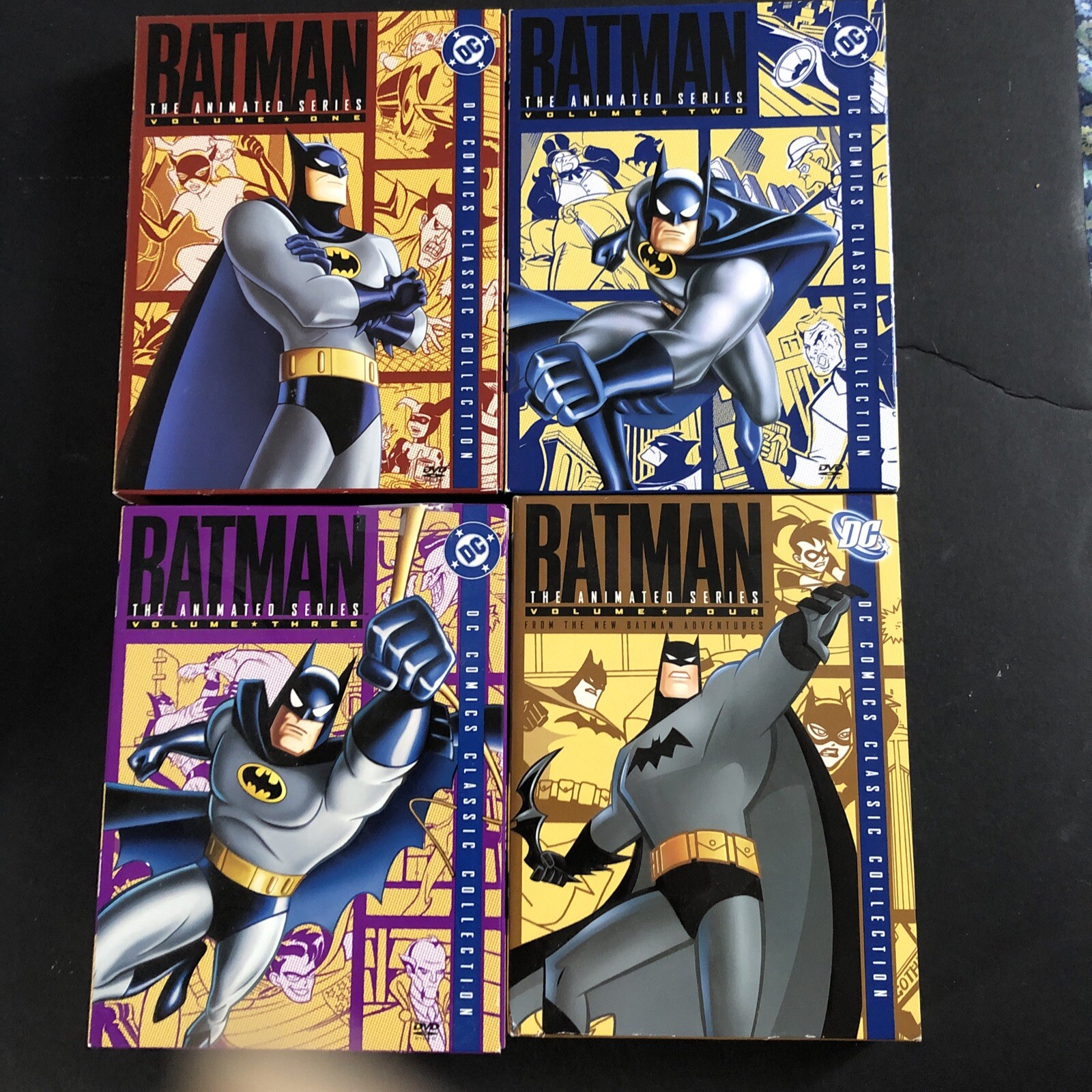 Batman: The Animated Series - Vols. 1-4 (DVD, 2005, 16-Disc Set ...