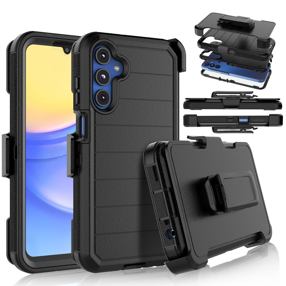 For Samsung Galaxy A15 A35 A55 5G Case Fits Otterbox Defender + Screen ...