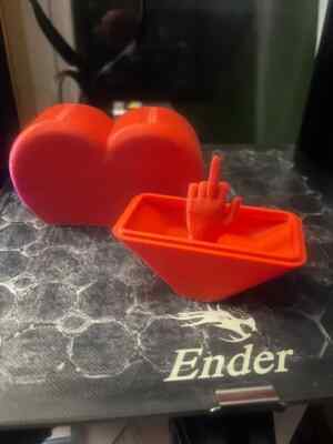Bold Heart with Middle Finger – Edgy Statement Décor & Unique Gift For Him/Her | eBay