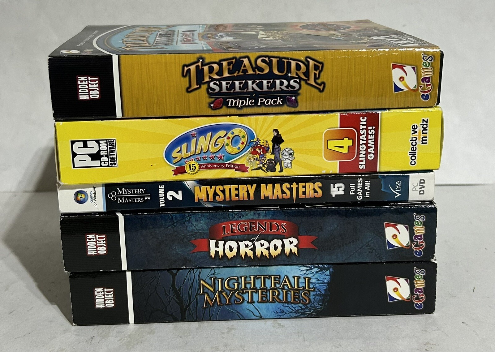 Lot Of 30+ PC Big Fish PC Games- Collectors Editions, Game Packs and ...