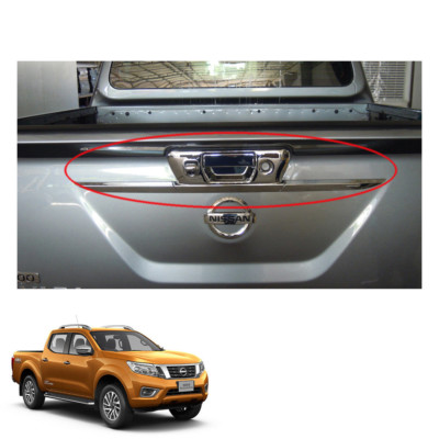 Tail Gate Tailgate Handle Cover Chrome Nissan NP300 Navara Frontier fit ...
