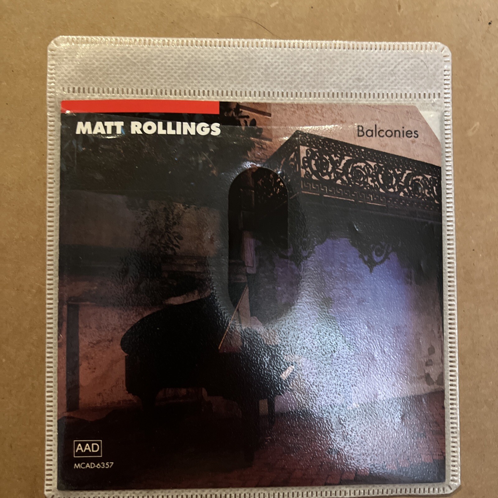 Matt Rollings - Balconies - CD.. (*SLEEVE PACKAGE) 76732635728| eBay