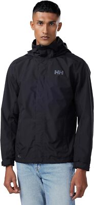 Helly Hansen Mens Dubliner Jacket Waterproof Shell Rain Coat 4XL Navy ...