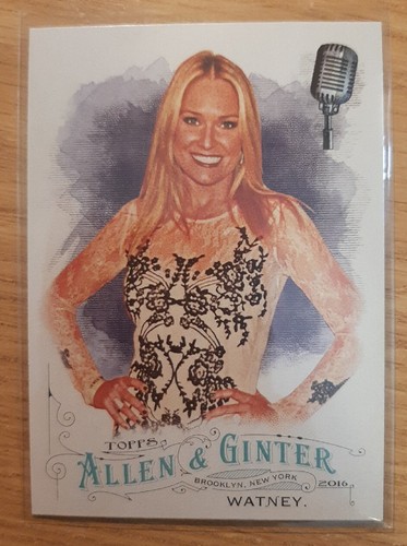 2016 TOPPS ALLEN & GINTER HEIDI WATNEY #213 SPORTSCASTER | eBay
