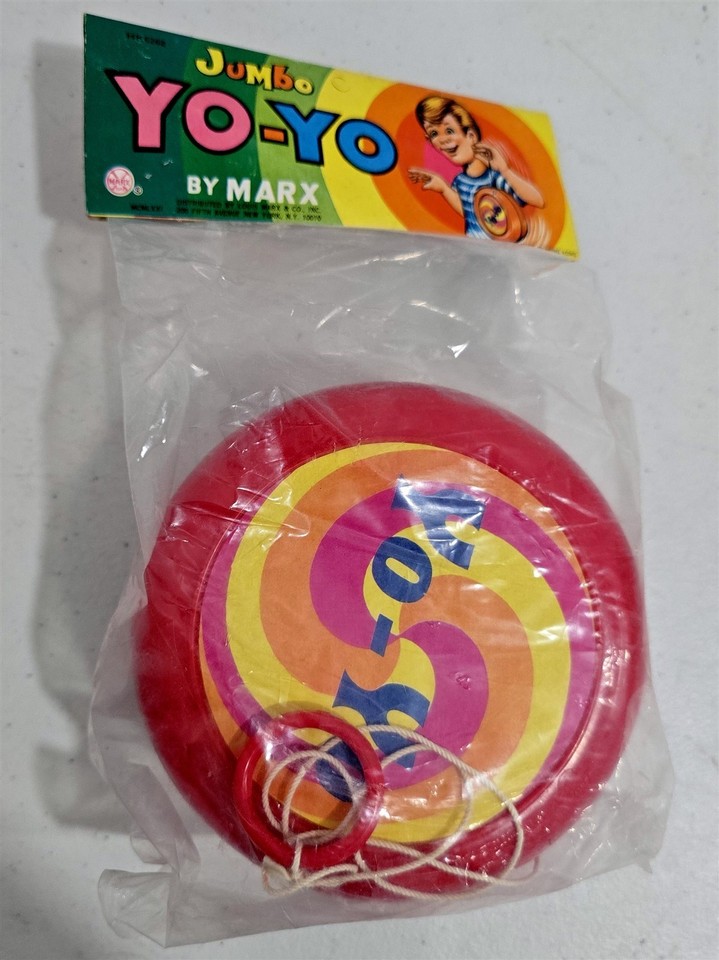B-645 VINTAGE 1950/60'S? MARX JUMBO YO-YO NEW NEVER USED | eBay