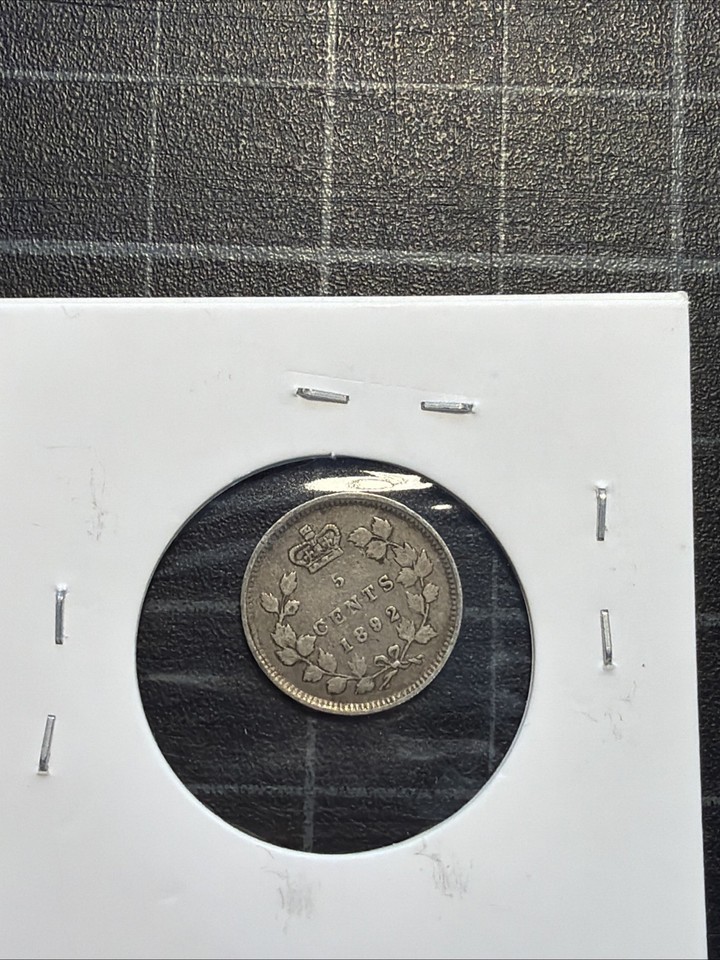 Canada Silver 5 Cents 1892 | eBay