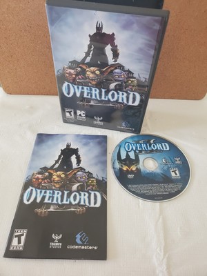 OVERLORD II TRIUMPH STUDIOS PC VIDEO GAME DVD-ROM MANUAL AND GAME ...