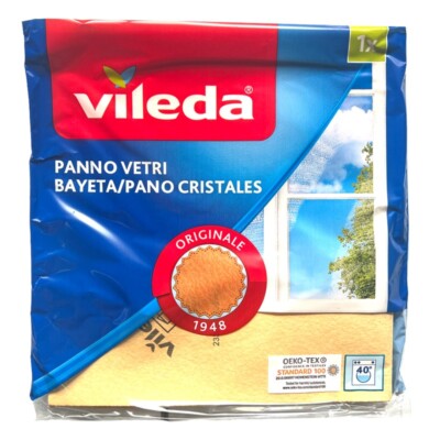 Vileda Original Glass Cleaning Cloth - Spanish Cleaning -- Streak Free ...