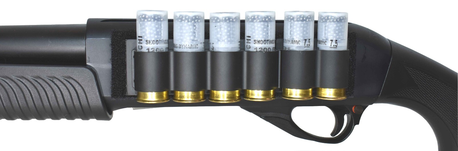 Beretta 1301 12 Gauge Shell Holder 6 Round Aluminum Side Saddle ...