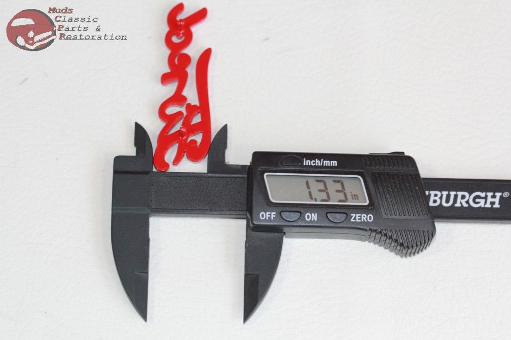 1940 Ford Car Truck Custom Ford Script Side Hood Emblem Chrome Badge ...