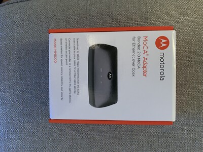 Motorola MOCA Adapter Bonded 2.0 for Ethernet Over Coax Open Box | eBay