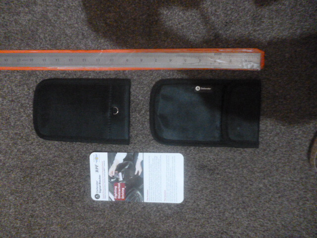 Faraday Defender Signal Blocker Phone Key Fob Signal Jamming Pouch (1 ...