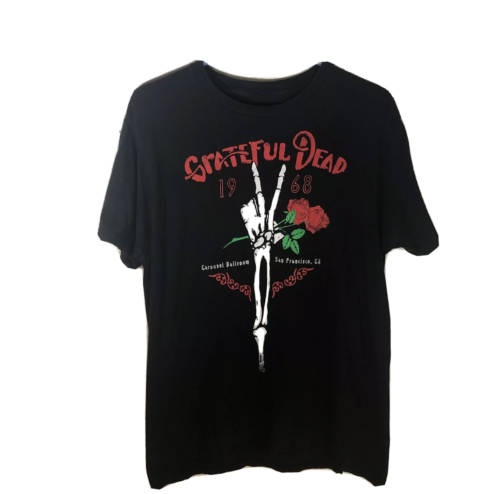 Grateful Dead Carousel Ballroom 1968 Graphic T-shirt … - Gem