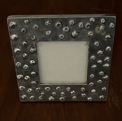 VINTAGE 1990s ACAPULCO MEXICO PEWTER 6.5” SQUARE PICTURE FRAME | eBay
