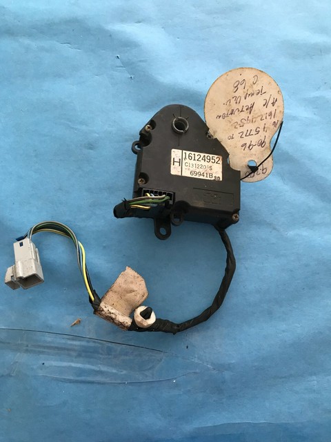 C4 Corvette Heater AC Blend Door Actuator Motor Module 16124952 90-96 ...