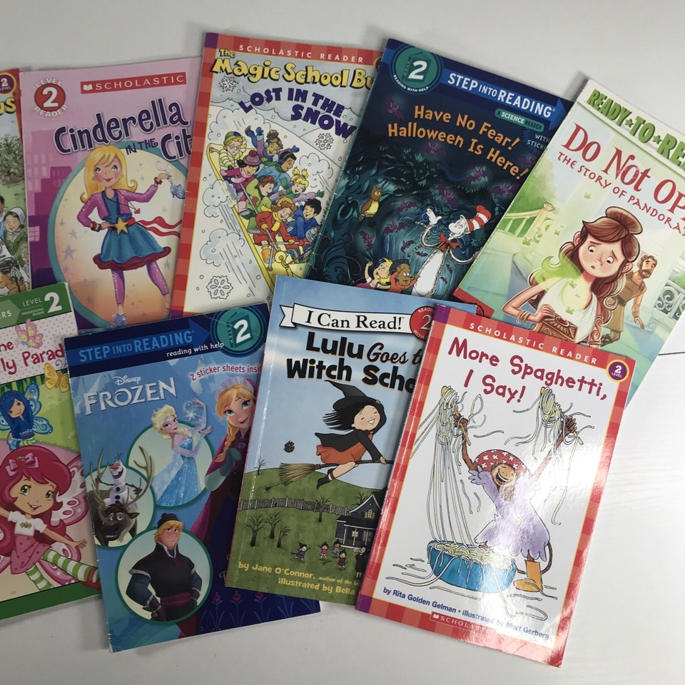 Random Lot of 10 Level 2 Step Into Reading | I Can Read | Learn To Read ...