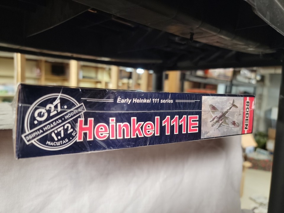 Roden 1/72 Model Airplane Kit Heinkel 111E "Emil" 027 Sealed | eBay