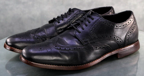 Rockport Men's Lightweight Wingtip Comfort Dress Shoes Size 9 Leather ...