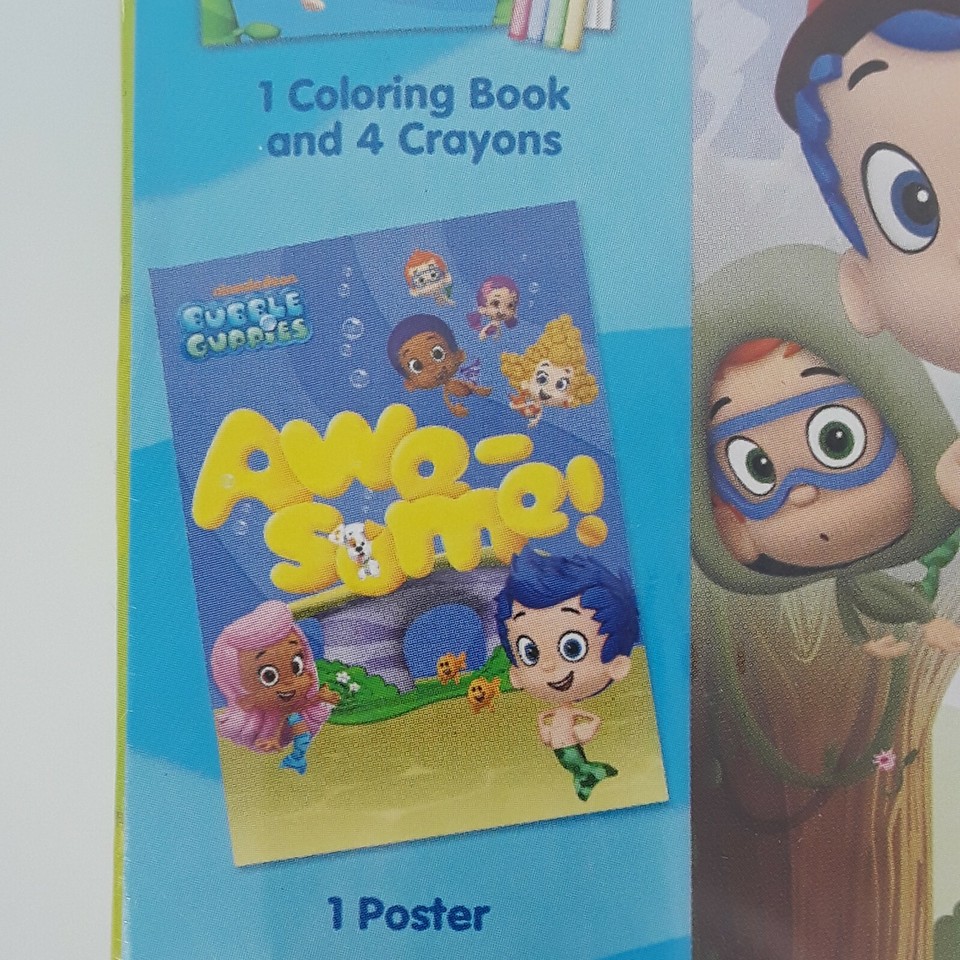 Nickelodeon Bubble Guppies Great Guppy DVD Gift Set The Puppy And The ...