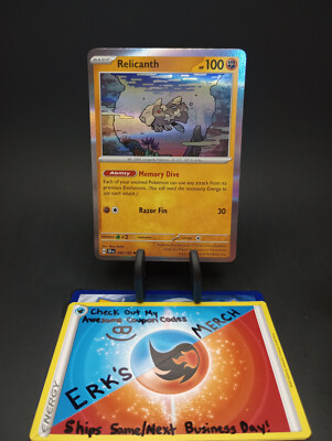 Relicanth 084/162 Temporal Forces Holo Rare Pokemon Card | eBay