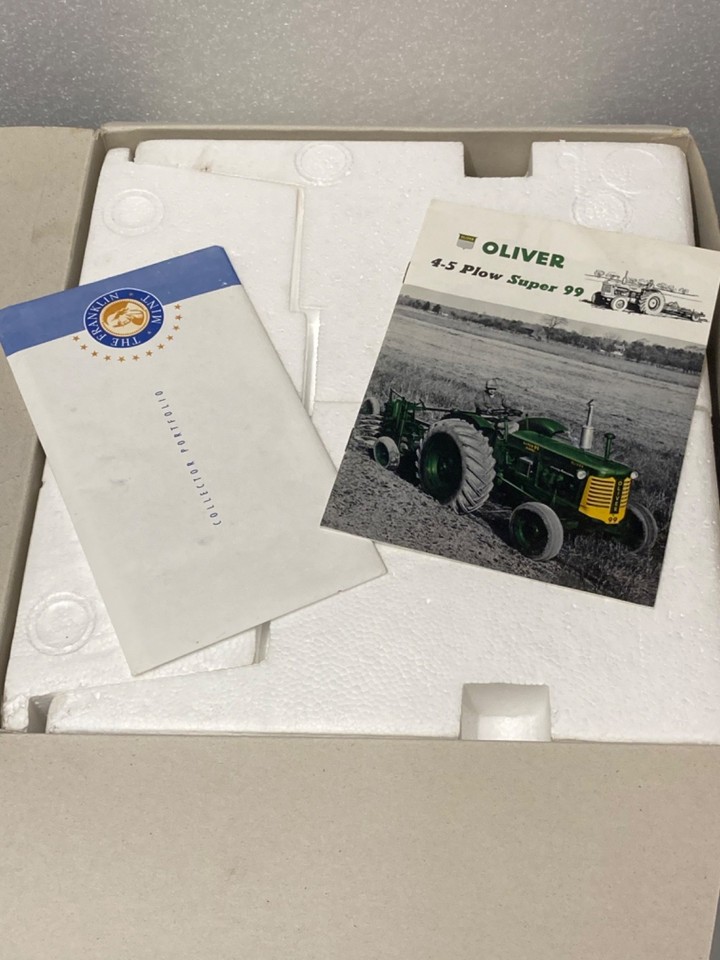 1/12 scale Franklin Mint Oliver Super 99 tractor tracteur traktor | eBay UK