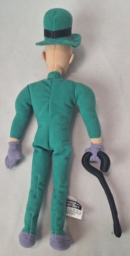 Vintage 1999 The RIDDLER Batman Villain Plush Bean Bag WB Store 10 ...