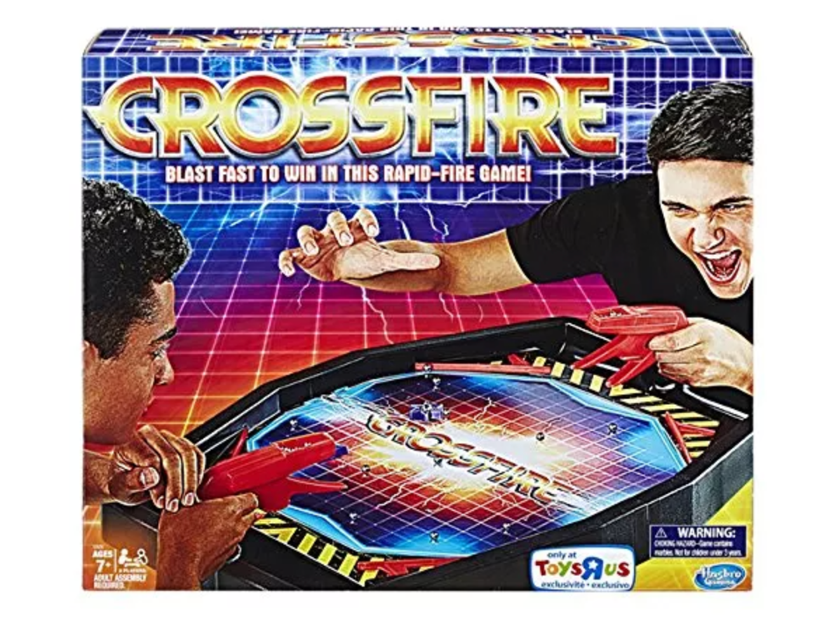 Vintage Crossfire Board Game Toys R Us Exclusive Edition by Hasbro 2016 ...