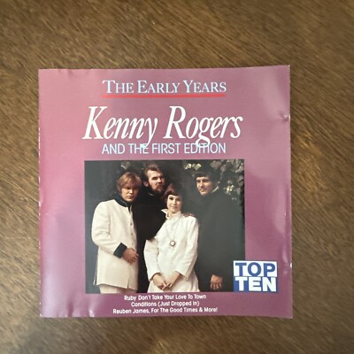 Early Years, Kenny Rogers & First Edition, CD 84646480129| eBay