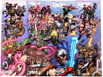 WildStorm Image Comics Portacio Puzzle Variant Set 1 Gen 13 Kindred ...