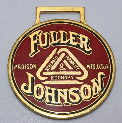 Fuller Johnson Watch Fob Madison Wisconsin Farm Classic 1975 | eBay
