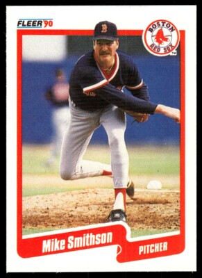 1990 Fleer Baseball Card Mike Smithson Boston Red Sox #288 | eBay