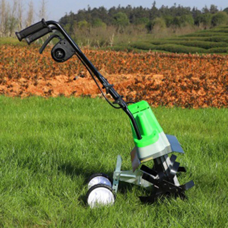 Electric Rotary Tiller Loosening Machine Micro Tiller Grass Cultivator ...