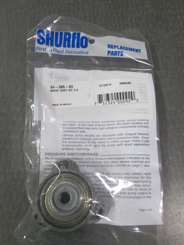94-385-03 Shurflo Drive Assembly Kit 3.0 for 8000 Ser. OEM SHIP for ...