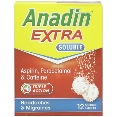 Anadin Extra Soluble Tablets (12) | eBay UK