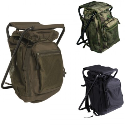 Ansitzrucksack mit Hocker Outdoor Rucksack Sitz Wanderrucksack ...