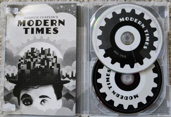 Charlie Chaplin's MODERN TIMES (Criterion Collection, 1936, 2 DVDs ...