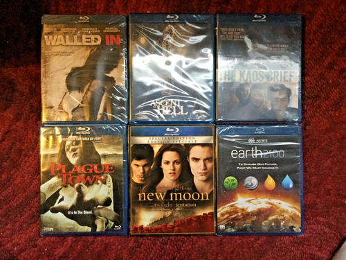 6 Blu-ray : Ascent to Hell + Walled In + The Kaos Brief + New Moon + Plague Town | eBay