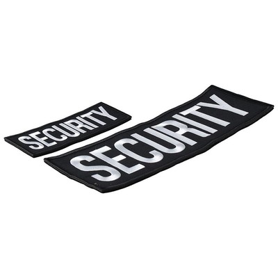 2 Pack Small Security Patches 2 Pack Security Badge Security Vest ...