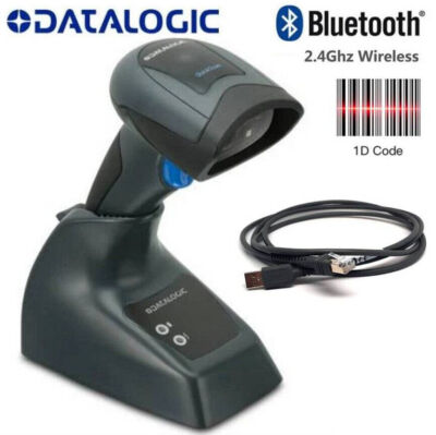 Datalogic QuickScan QBT2131-BK-BTK1 Wireless Bluetooth 1D USB Barcode ...