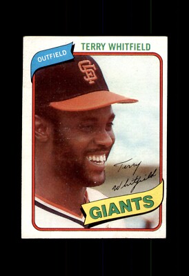 1980 TOPPS BASEBALL #713 TERRY WHITFIELD | eBay
