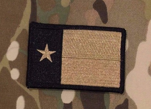Subdued TEXAS State Flag Tactical Patch | eBay