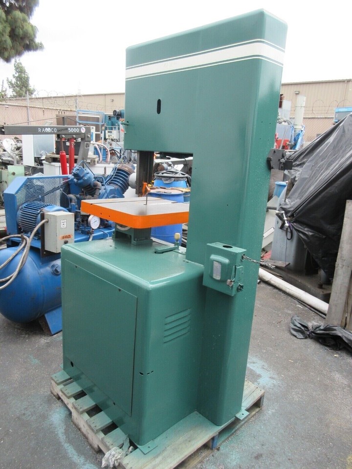 POWERMATIC 81 TYPE BAND SAW HEAVY DUTY WOODWORKING MACHINE_12'7" MAX_AS ...