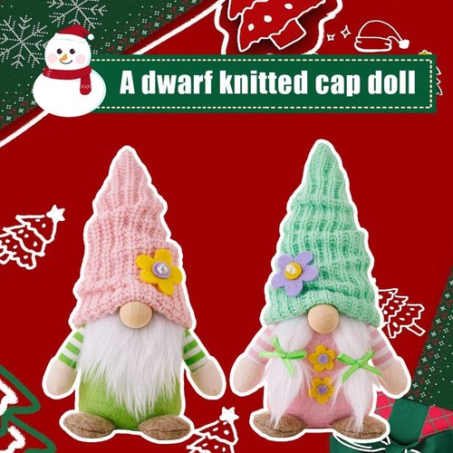 Plush Gnomes Faceless Self-Standing Adorable Male & Female Spring ...