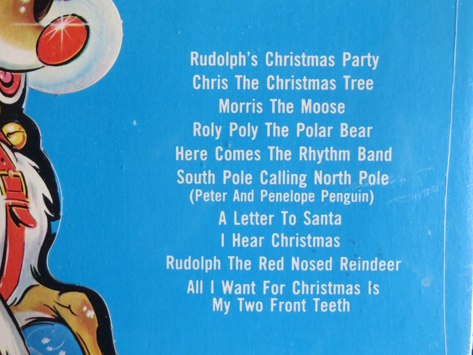 Rudolph The Red Nosed Reindeer LP Peter Pan Peppermint Kandy Kids Vinyl ...
