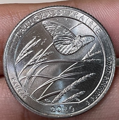 2020-D Tallgrass Butterfly Prairie America The Beautiful Quarter PLUS ...