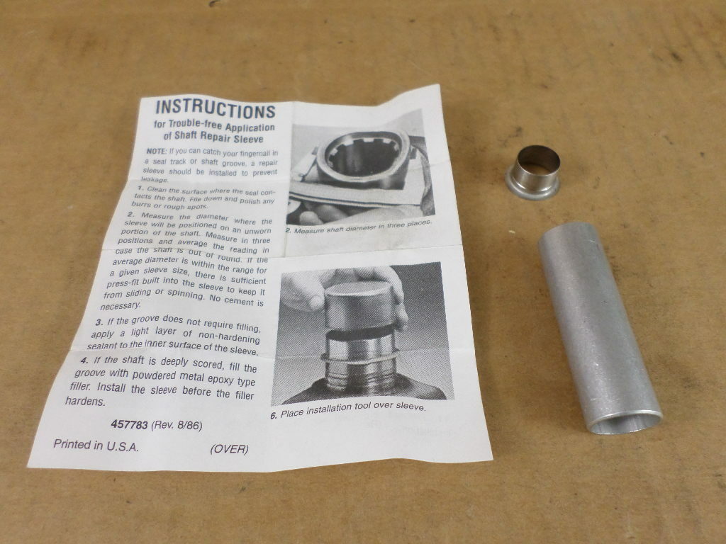 Unbranded Stainless Steel Shaft Repair Sleeve | eBay