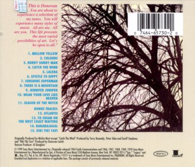 DONOVAN - DONOVAN'S GREATEST HITS [EXPANDED EDITION] [REMASTER] NEW CD ...