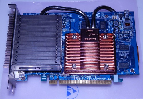 Gigabyte ATI Radeon X1600 PRO 256MB GDDR2 PCIe Grafikkarte VGA DVI ...