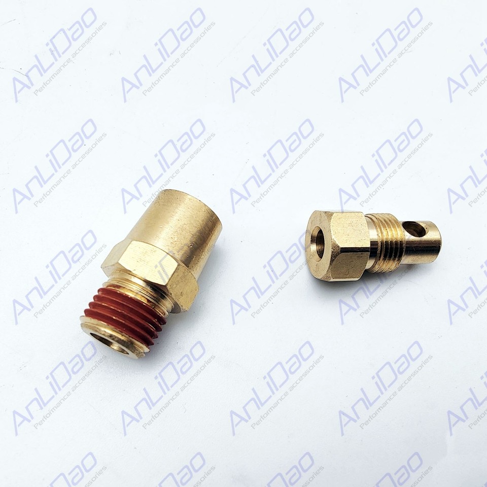 1/4" Exhaust Manifold &Engine Block Drain Plug Kit Fit For Mercruiser ...