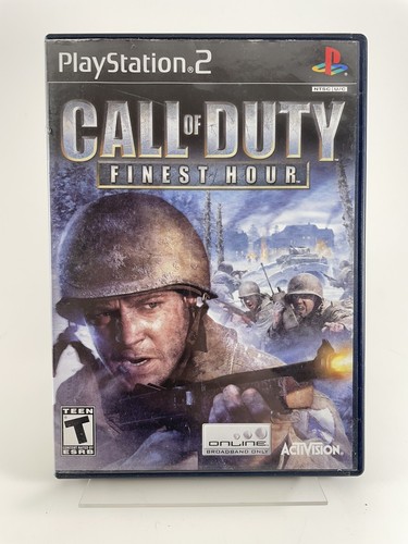 Call of Duty: Finest Hour | PlayStation 2 (PS2) 2004 | CIB | Tested ...